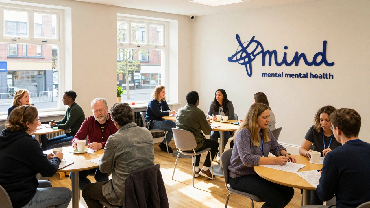 Is Mind the leading mental health charity in the UK?